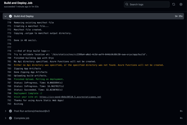 Implementing Ci Cd For Azure Static Web Apps With Github Actions