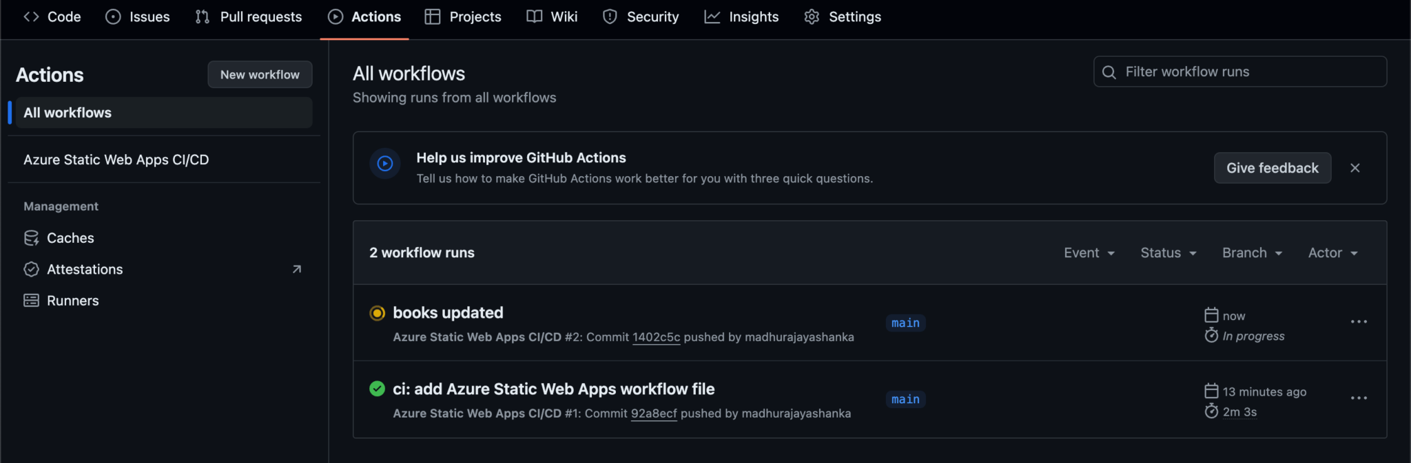 Implementing Ci Cd For Azure Static Web Apps With Github Actions