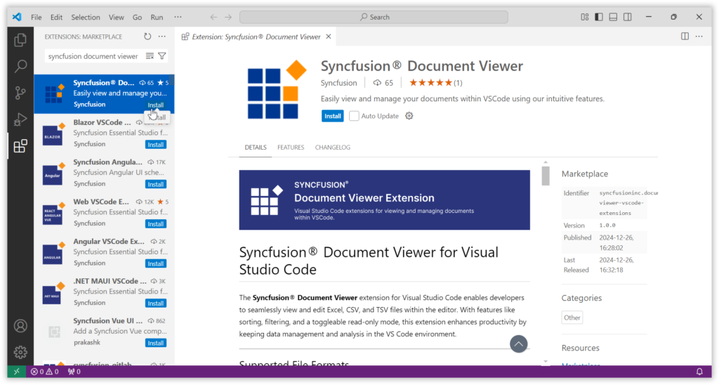 Introducing the Syncfusion® Document Viewer Extension for Visual Studio ...