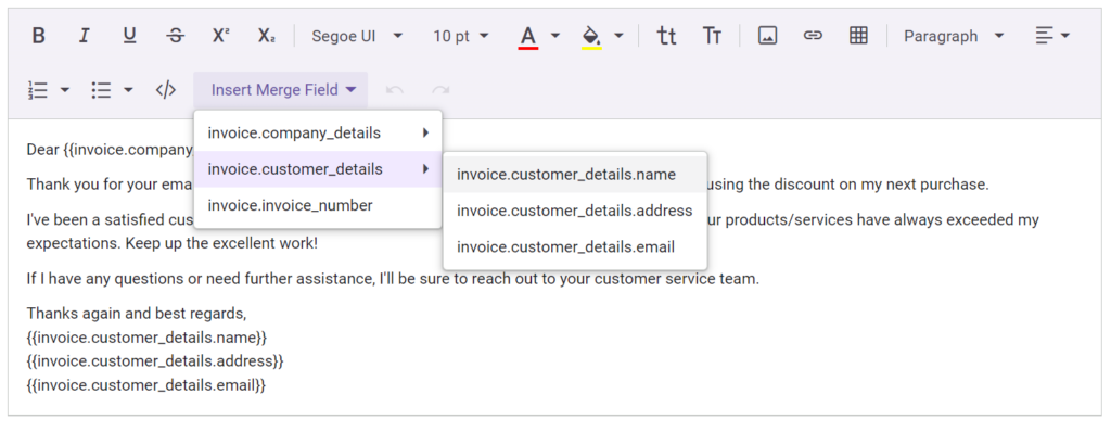 Step-by-Step Guide: Adding Mail Merge to Blazor Rich Text Editor | Syncfusion Blogs