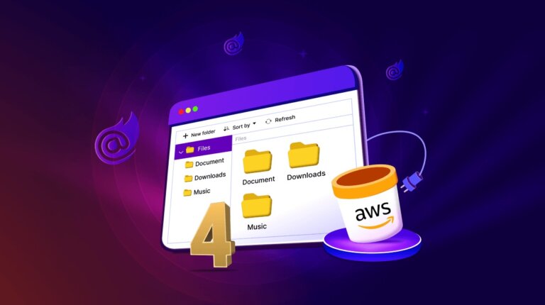 Connect Blazor File Manager to Amazon S3 in 4 Easy Steps | Syncfusion Blogs