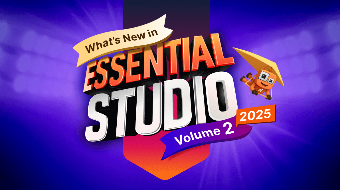 Syncfusion Essential Studio® 2025 Volume 2 is Here! | Syncfusion Blogs