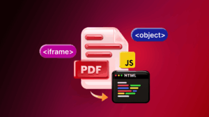 How to Embed PDFs in HTML: Native Tags vs. Syncfusion JavaScript PDF Viewer | Syncfusion Blogs