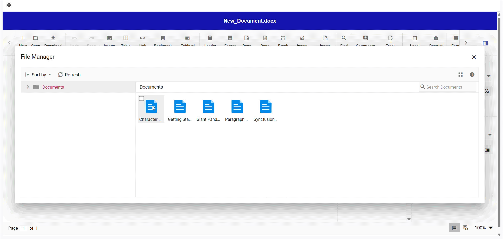 Auto Save Documents In React Docx Editor With Postgresql Syncfusion Blogs 1623