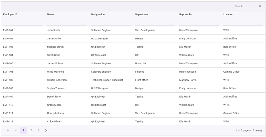 Introducing The Pure React Data Grid Built With Hooks For Faster Leaner Uis Syncfusion Blogs