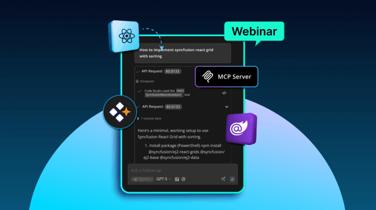 Meet the Syncfusion AI Coding Assistants: Build Blazor and React Apps at Lightning Speed ...