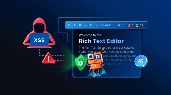 How to Prevent XSS Attacks in React Rich Text Editor | Syncfusion Blogs