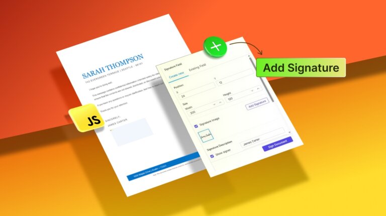 Secure PDF Signing with Digital Signature in JavaScript | Syncfusion Blogs