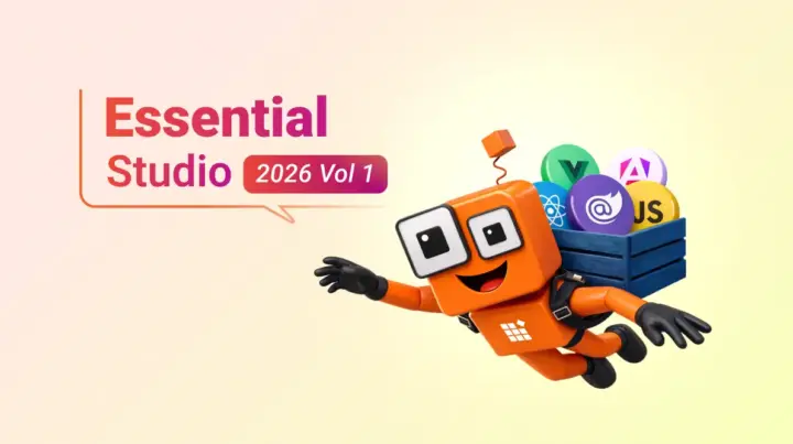 Syncfusion Essential Studio 2026 Volume 1: AI-Powered Components, Smart ...