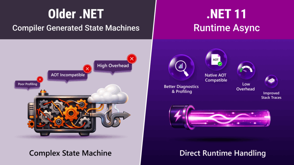 What’s New in .NET 11 Preview 1 & 2: Runtime Async, Zstandard, Blazor ...