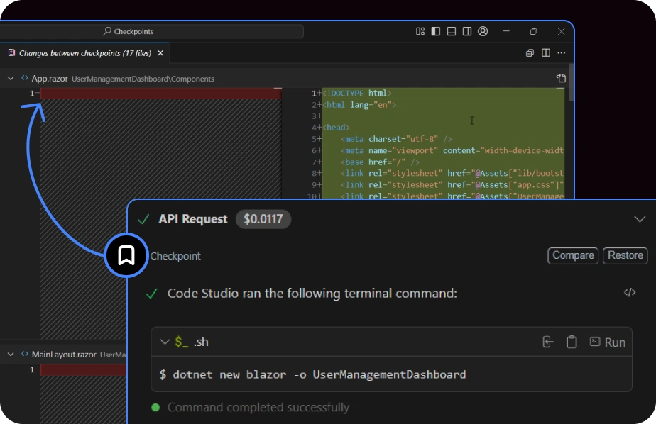 AI Code Editor Features | Syncfusion Code Studio