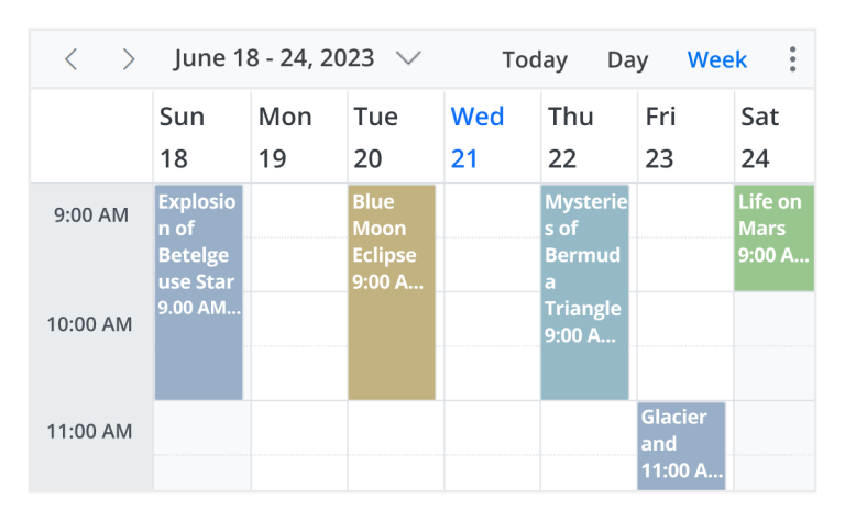 Syncfusion® vs Telerik: Blazor Scheduler Comparison