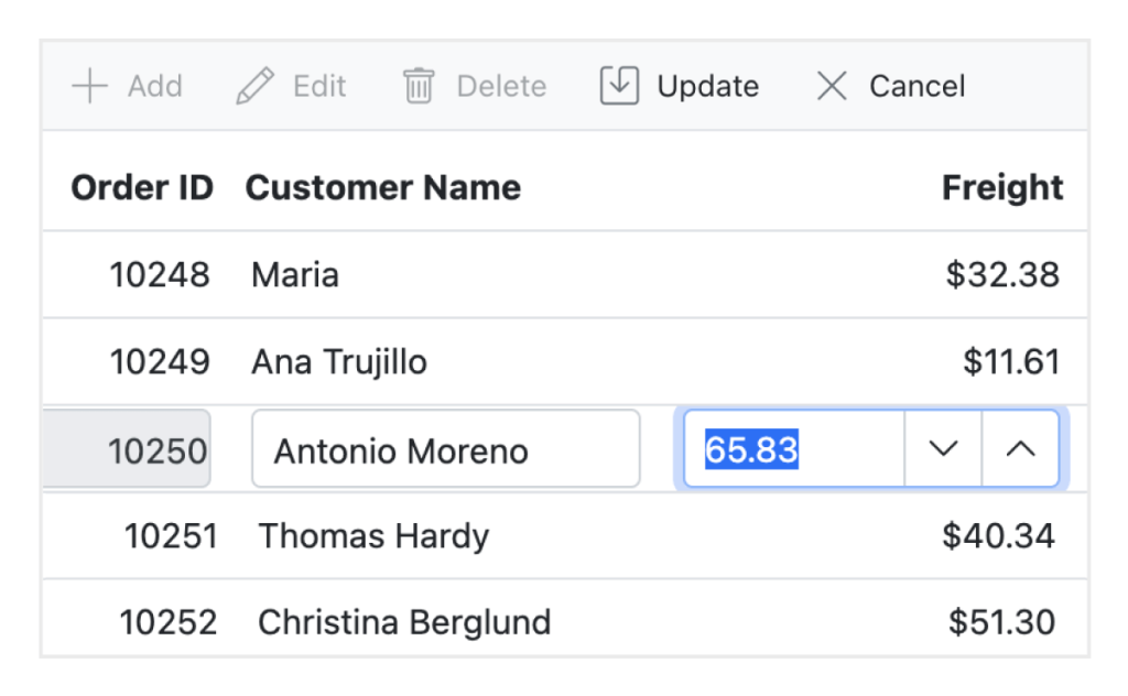 Blazor Data Grid Comparison: Syncfusion and Radzen Features