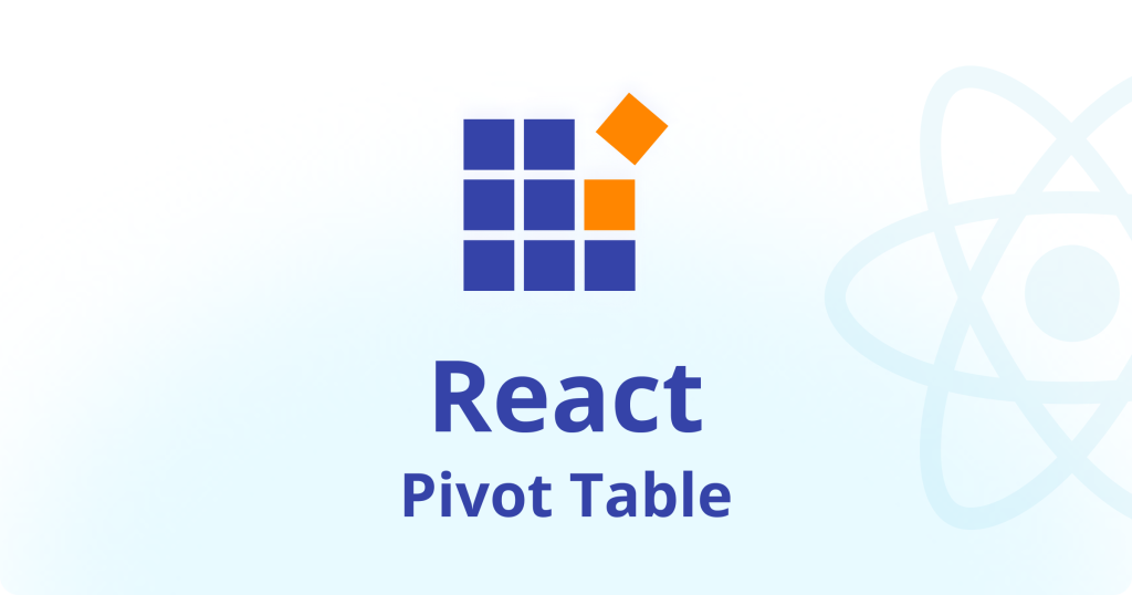 React Pivot Table: Syncfusion® vs FlexMonster
