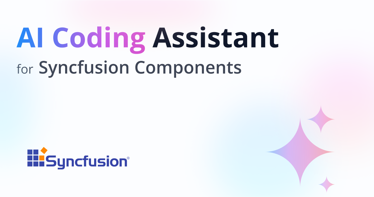 AI Coding Assistants (MCP Server) for Enterprise App Development | Syncfusion®