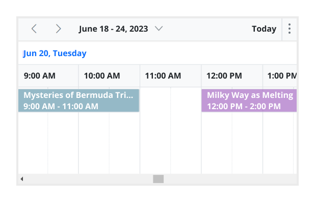 Angular Scheduler | Angular Event Calendar | Syncfusion