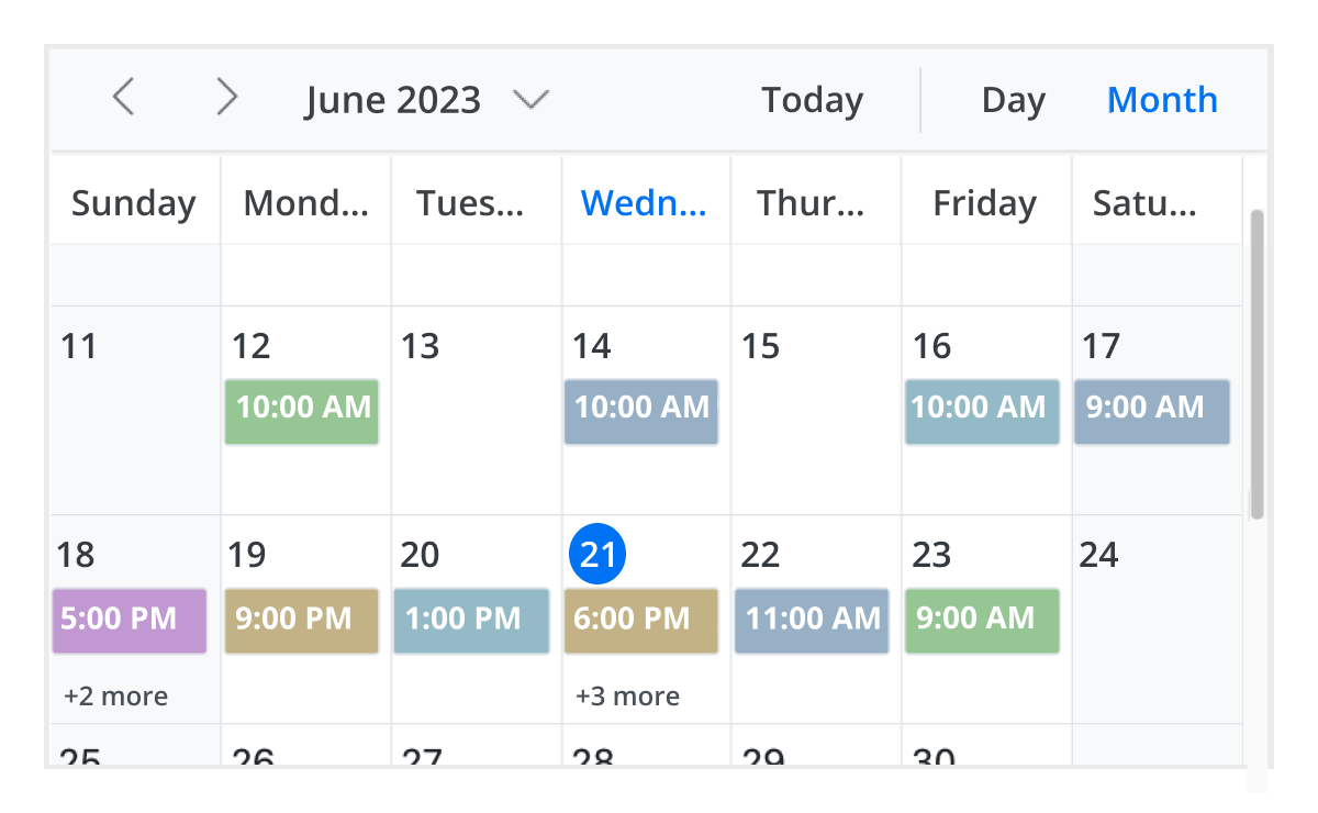 Angular Scheduler | Angular Event Calendar | Syncfusion