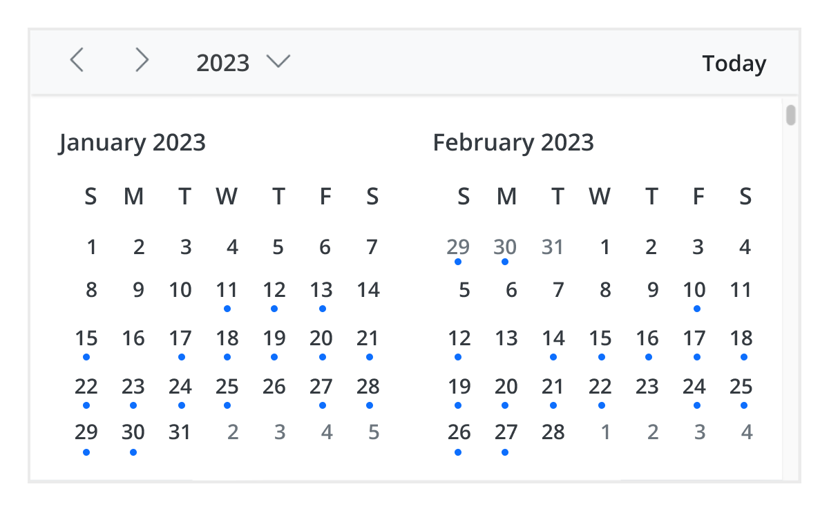 Angular Scheduler | Angular Event Calendar | Syncfusion
