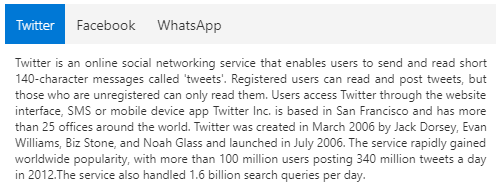 Angular Tabs | Tab Panel Component | Syncfusion