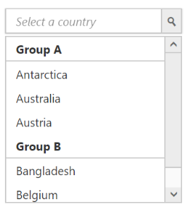 ASP.NET Web Forms AutoComplete TextBox Control | Syncfusion