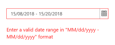 ASP.NET Web Forms DateRangePicker Control | Syncfusion