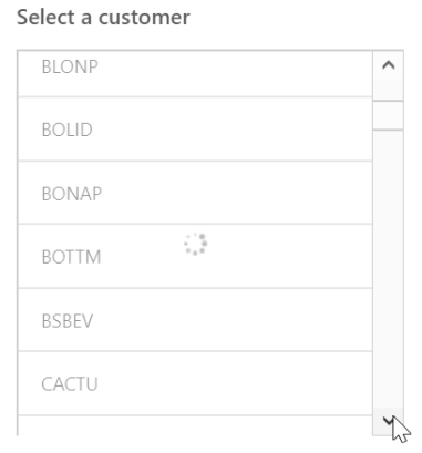 ASP.NET Web Forms ListView Control | Syncfusion