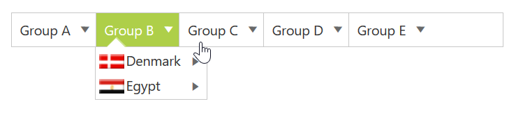ASP.NET Menu Bar Control | Navigation Menu | Syncfusion