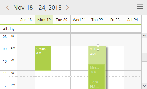 ASP.NET Scheduler Control | Event Calendar | Syncfusion
