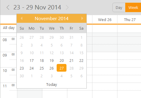 Scheduler Control for ASP.NET MVC (jQuery) | Syncfusion