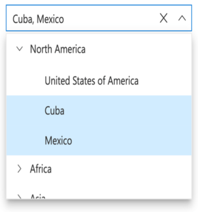 JavaScript Dropdown Tree | Syncfusion
