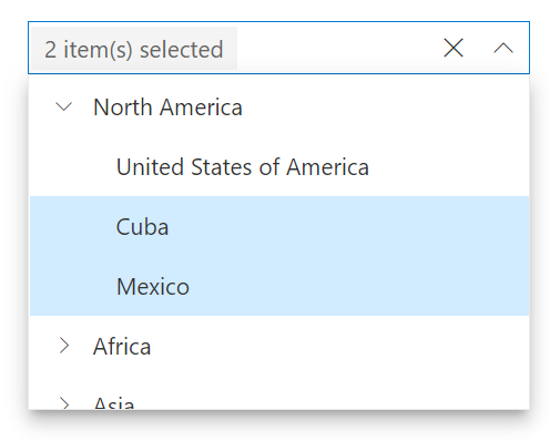 JavaScript Dropdown Tree | Syncfusion