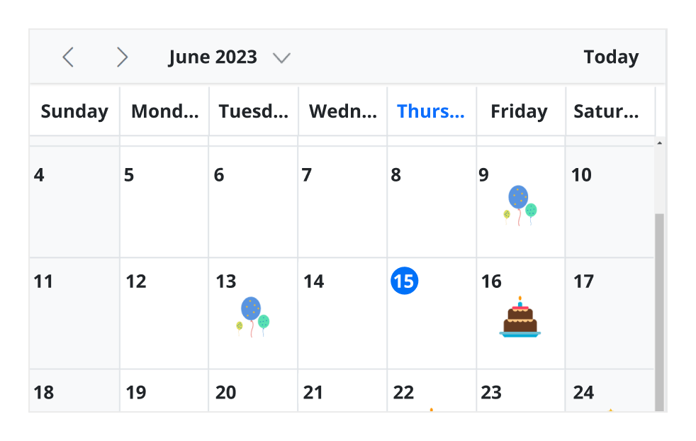 JavaScript Scheduler | JS Event Calendar | Syncfusion