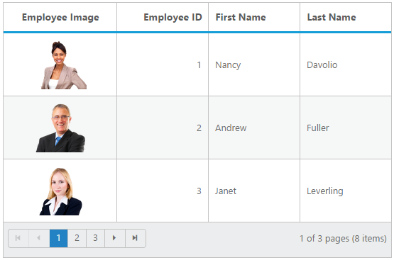 jQuery DataGrid | Blazing Fast Data Grid Widget | Syncfusion