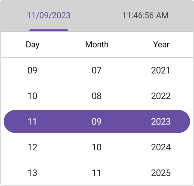 About .NET MAUI Date Time Picker | Date Time Picker | Syncfusion
