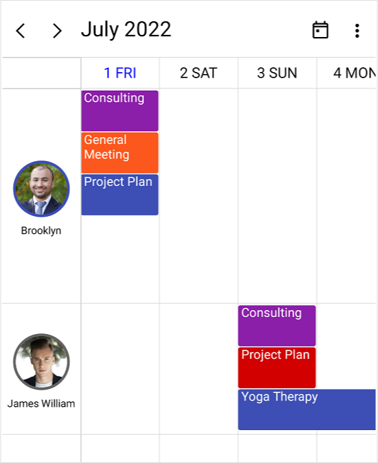 .NET MAUI Scheduler | Schedule and Manage events | Syncfusion
