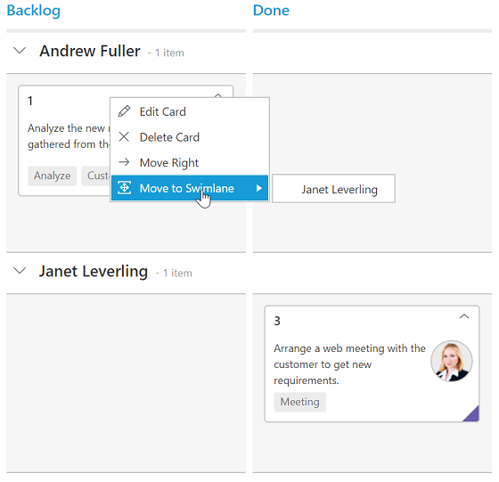 PHP Kanban Board Control with Swim Lane | Syncfusion
