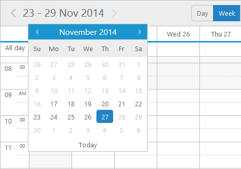 Scheduler Control for PHP | Event Calendar | Syncfusion
