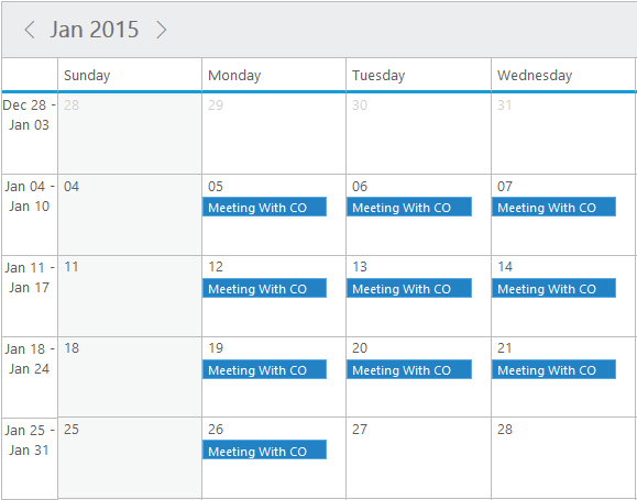 Scheduler Control for PHP | Event Calendar | Syncfusion