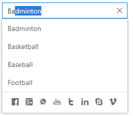React AutoComplete | AutoSuggest TextBox Component | Syncfusion