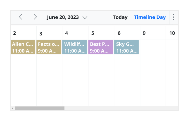 React Scheduler Component | React Event Calendar | Syncfusion