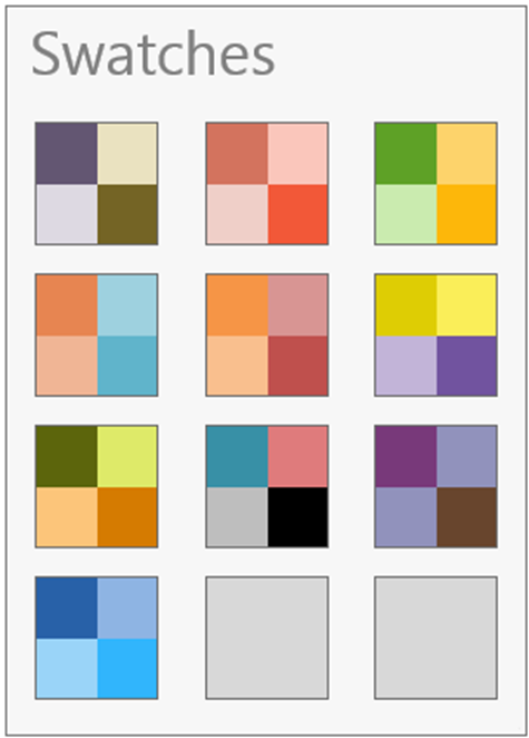 UWP Color Palette Control | Syncfusion