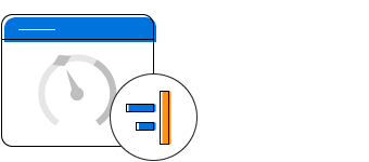 UWP Pivot Gauge Control for KPI results | Syncfusion