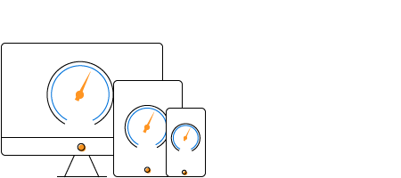UWP Pivot Gauge Control for KPI results | Syncfusion