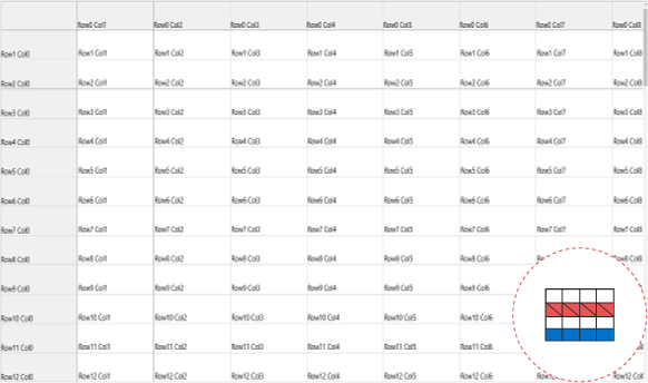 UWP Grid Control | UWP Virtual Grid | Syncfusion