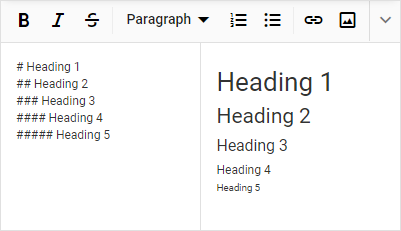 Vue Markdown Editor | WYSIWYG Editor Advanced Features|Syncfusion