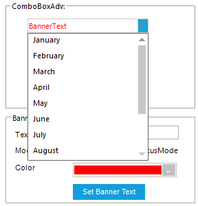 WinForms Watermark Text | TextBox PlaceHolder | Syncfusion