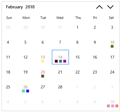 WinForms Calendar Control | Windows Forms | Syncfusion