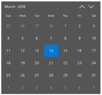 WinForms Calendar Control | Windows Forms | Syncfusion