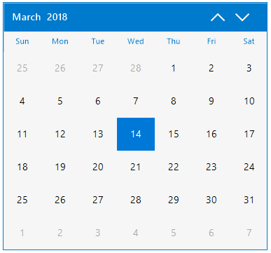 WinForms Calendar Control | Windows Forms | Syncfusion