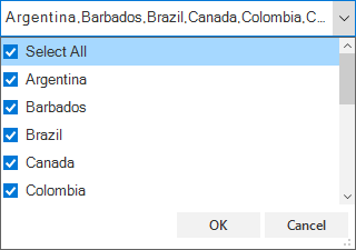 Multiselect ComboBox | WinForms ComboBox | Syncfusion
